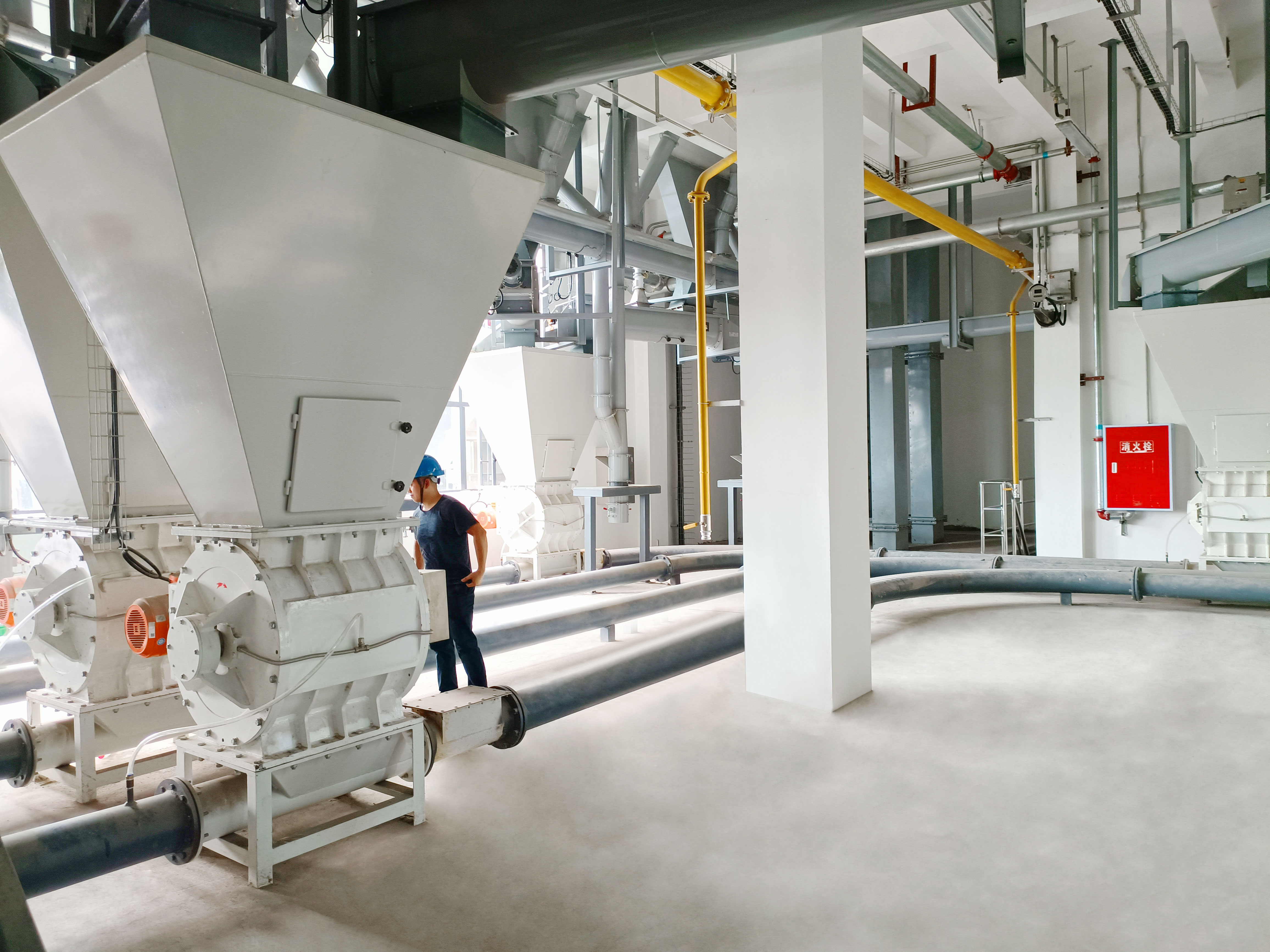 Blow through flow through Positive Conveying Rotary Airlock Valve for ...